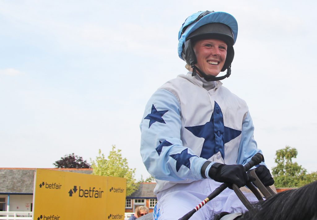 In form Ellie MacKenzie wins the Betfair at Leicester with Champagne ...